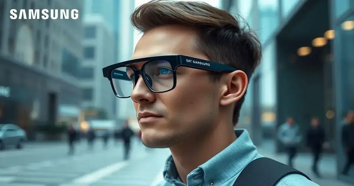 Samsung se prepara para lançar óculos inteligentes Android: Haean