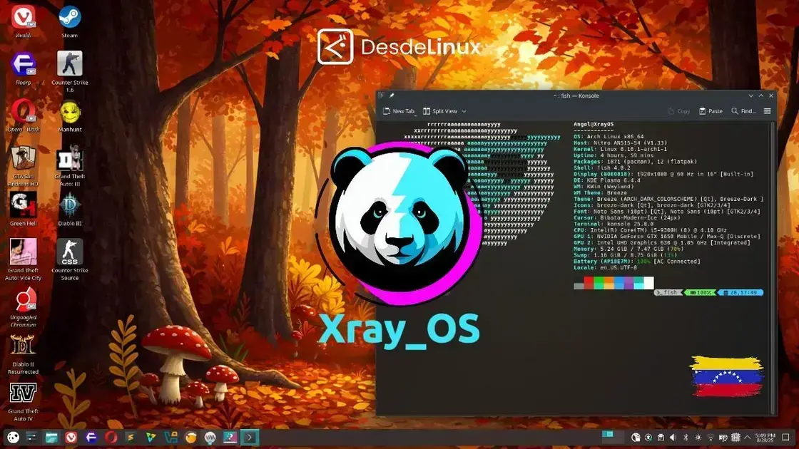 Conheça Xray_OS: A Distro Venezuelana para Gamers Baseada em Arch Linux