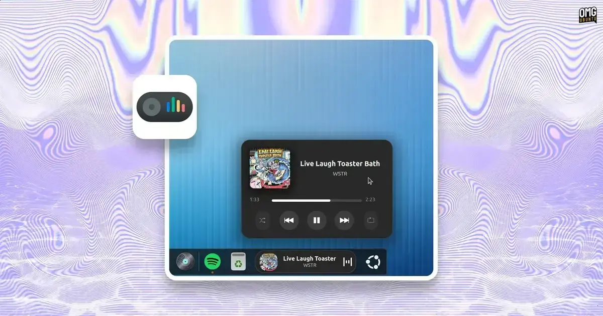 Conheça Dynamic Music Pill: o controlador de mídia que transforma seu GNOME