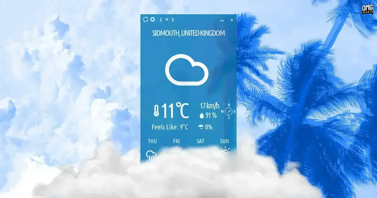 Typhoon renova app do tempo com port Qt6 e chega ao Windows